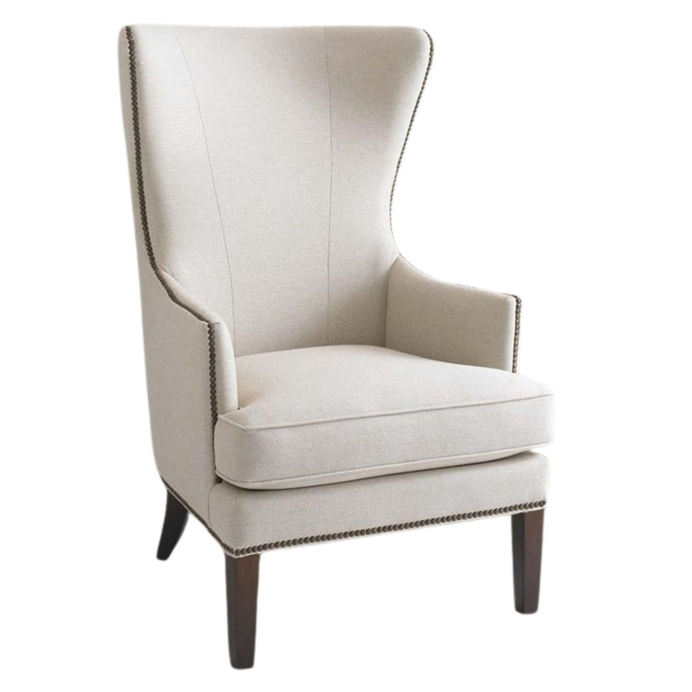 White Delight High Back Chair – Furniture Redefined